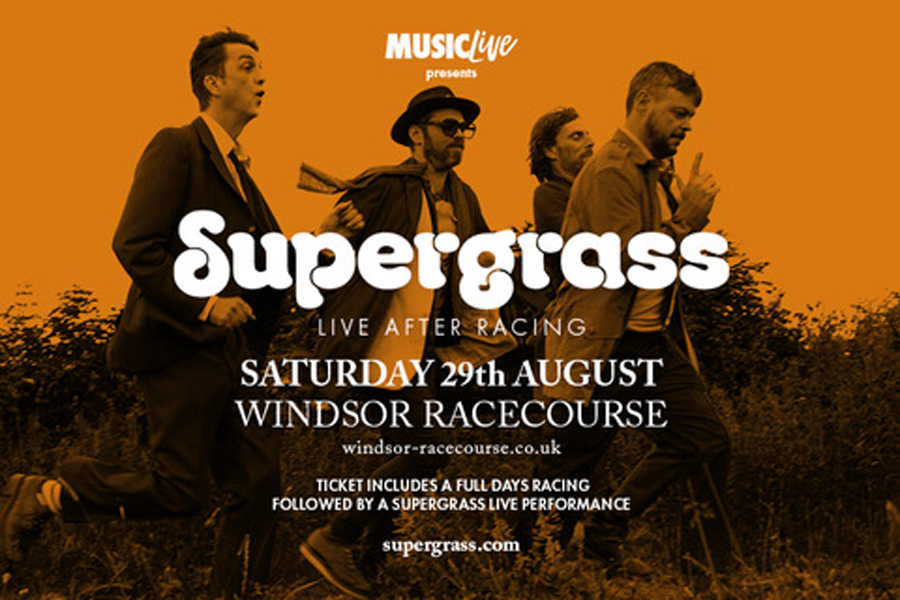 Supergrass “Live After Racing” @ Windsor Racecourse, 29 August 2020 ...